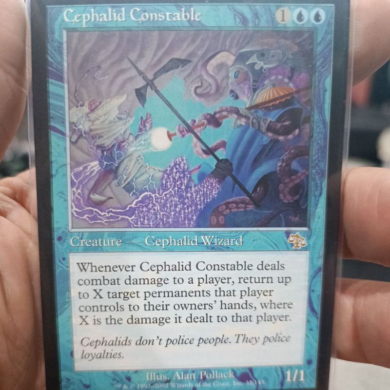 Cephalid Constable MTG Single Card | Shopee Thailand