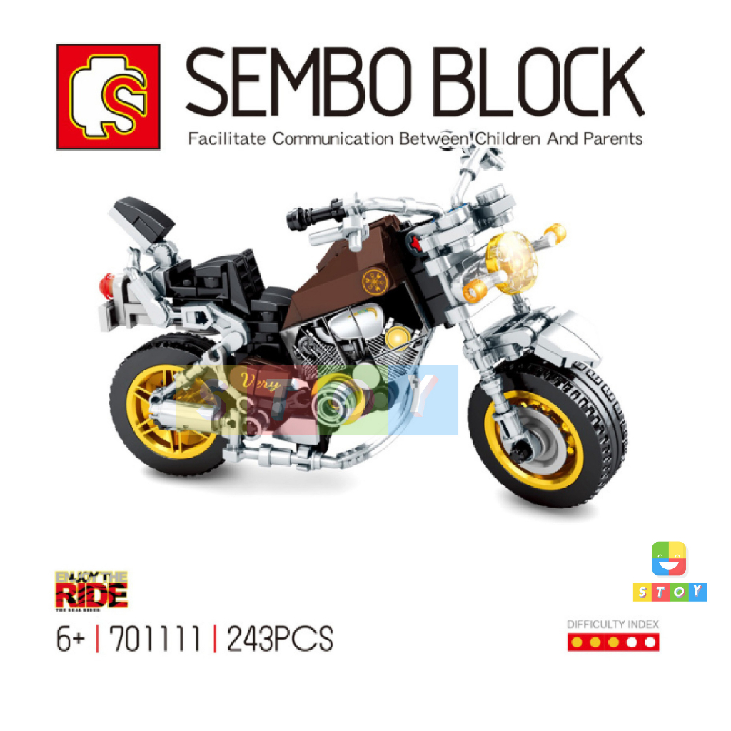 ชุดบล็อคตัวต่อ SEMBO BLOCK ชุดมอเตอร์ไซค์ SD701101-SD701136 หลากหลาย ...