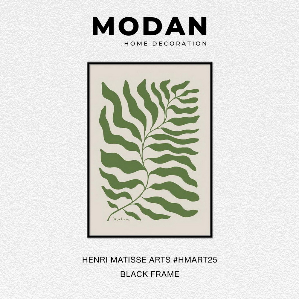 ⚡ พร้อมจำหน่าย ⚡ MODAN ภาพตกแต่งบ้านสไตล์โมเดิร์น HENRI MATISSE ART ...