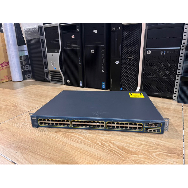 Cisco 2950G 48 EI Series Switch มือสองพร้อมใช้งาน | Shopee Thailand