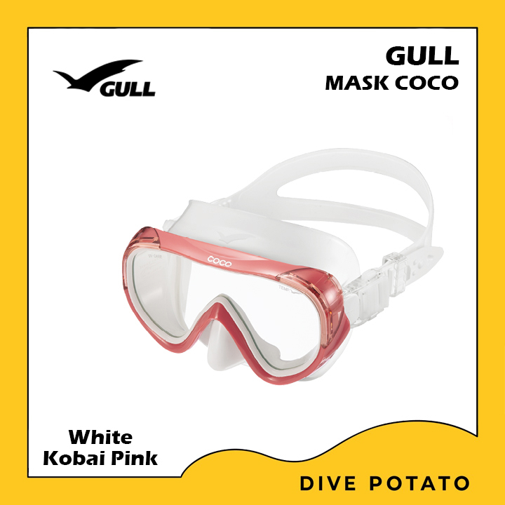 Gull Diving Mask Coco หน้ากากสำหรับดำน้ำเลนส์เดียวจากแบรนด์ Gull ...