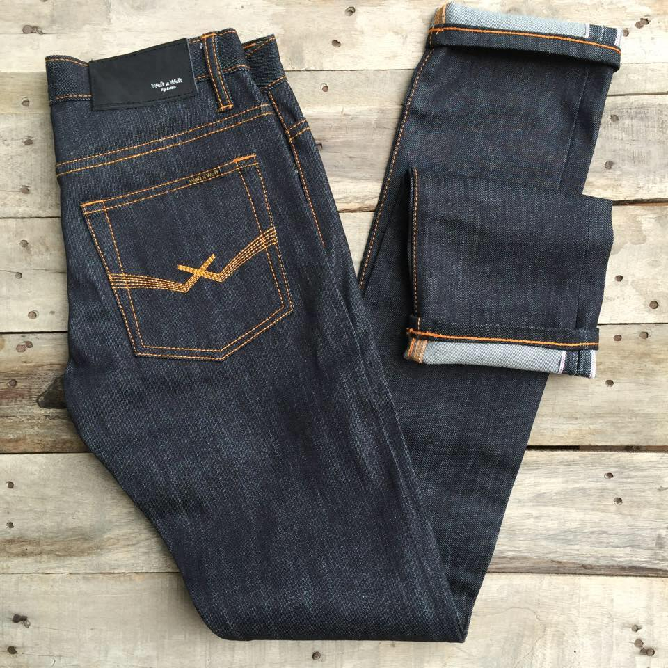 WAFT x WEFT MIDNIGHT TIGHT FIT 14 OZ | Shopee Thailand