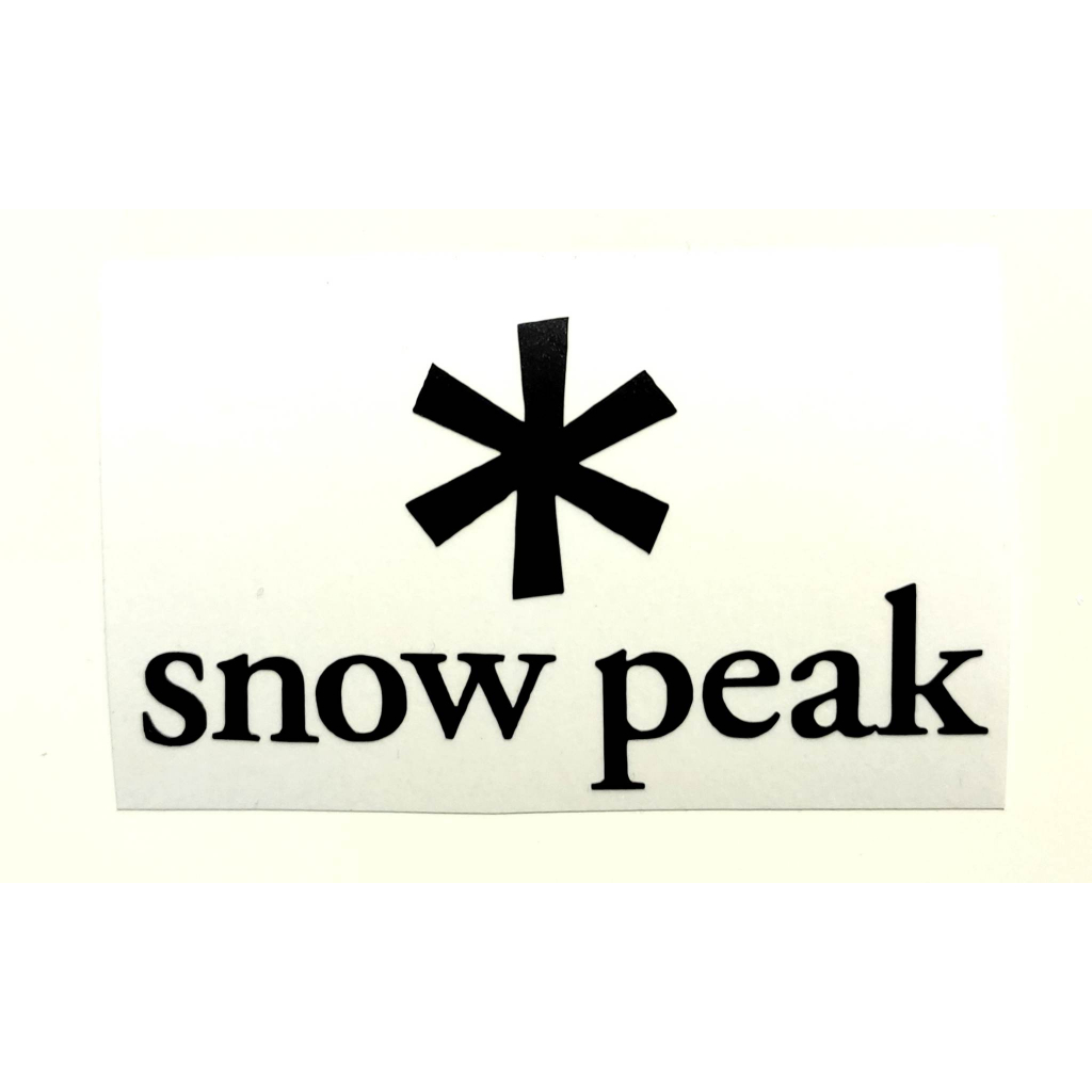 สติ๊กเกอร์กันน้ำ snow peak กว้าง 8 Cm. | Shopee Thailand