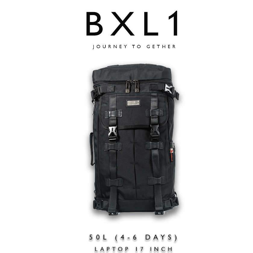 Bagsbird รุ่นBXL1 50L ขึ้นเครื่องบินได้ #เนื้อผ้ากันน้ำTheBest เป้สะพายหลัง Duffle เป็นสะพายข้าง ...