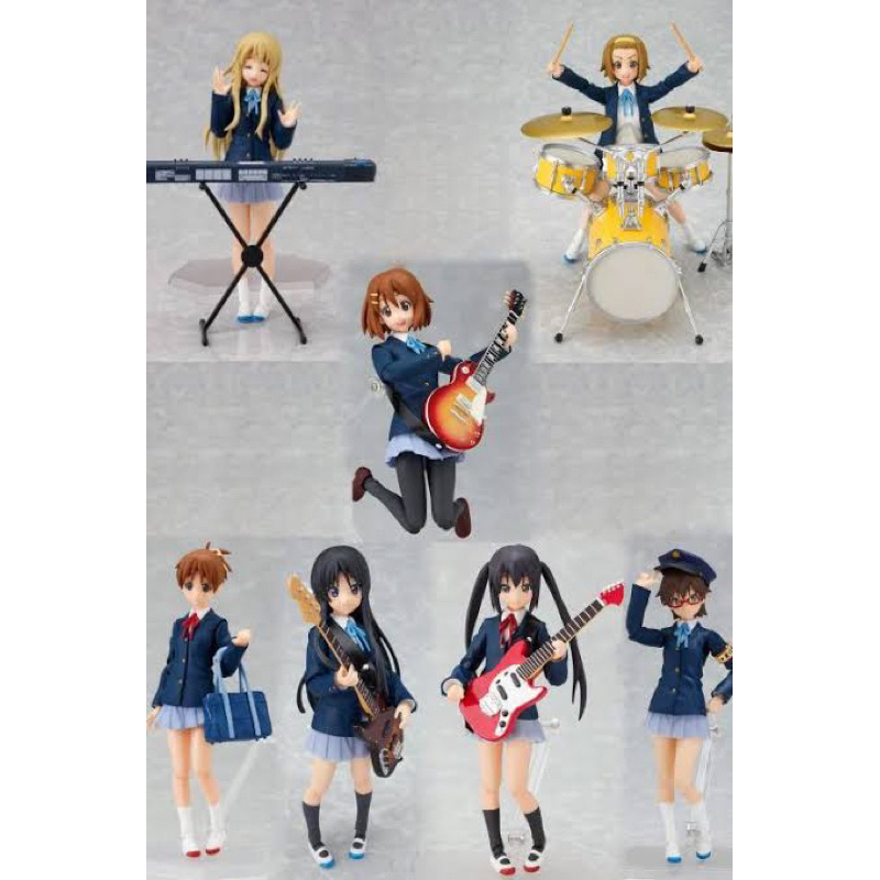 [ของแท้🇯🇵/พร้อมส่ง ] K-ON! Max Factory Figma - Yui/Mio/Azusa/Tsumugi ...