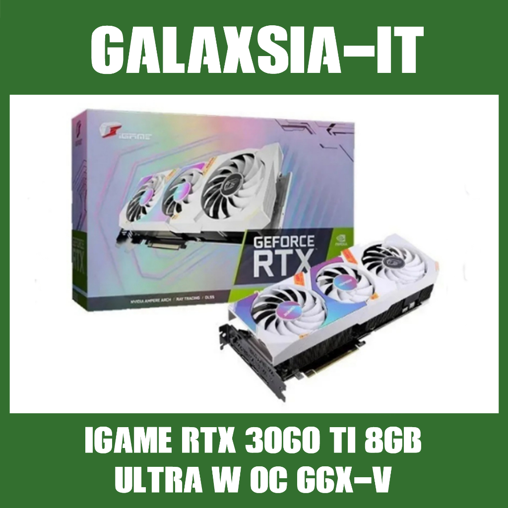 iGame RTX 3060 Ti Ultra W OC G6X-V (8GB) | Shopee Thailand