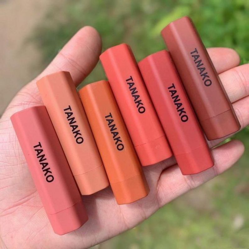 TANAKO Lipstick (1แพ็ค 6 แท่ง) ลิปสติกเนื้อแมท | Shopee Thailand