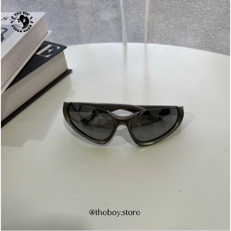 THEBOY-GLASSES Y2K #TBGS01 แว่นตาสไตล์ y2k | Shopee Thailand