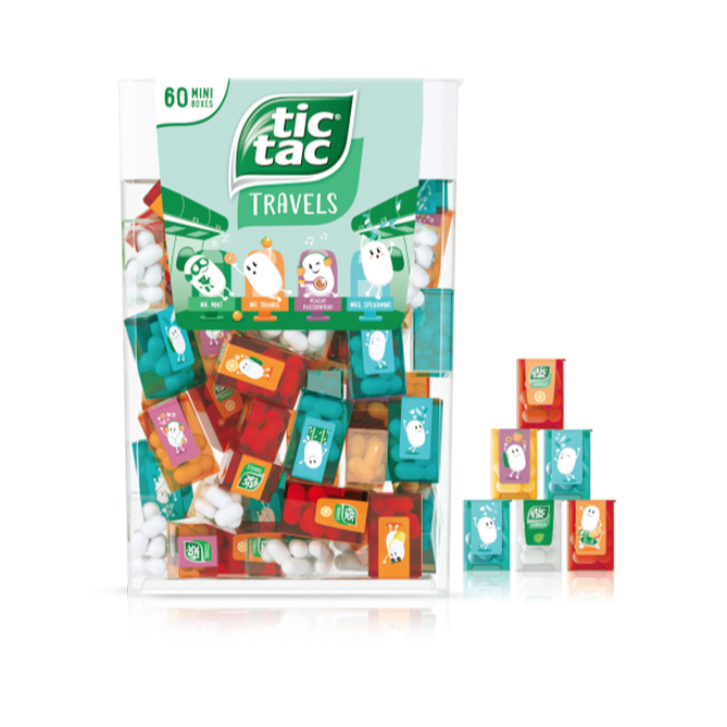 ลูกอมรสมิ้นท์ TIC TAC Box with 60 Mini Boxes BBF.05/2024 | Shopee Thailand