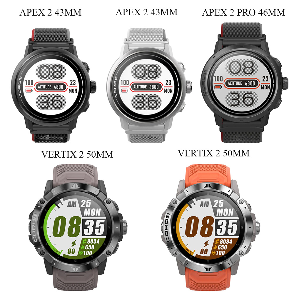 COROS APEX 2/2 Pro GPS Outdoor Watch/VERTIX 2 GPS Adventure Watch APEX ...
