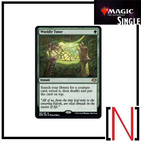 [MTG][Single][DMR] Worldly Tutor ระดับ Rare [ภาษาอังกฤษ] | Shopee Thailand