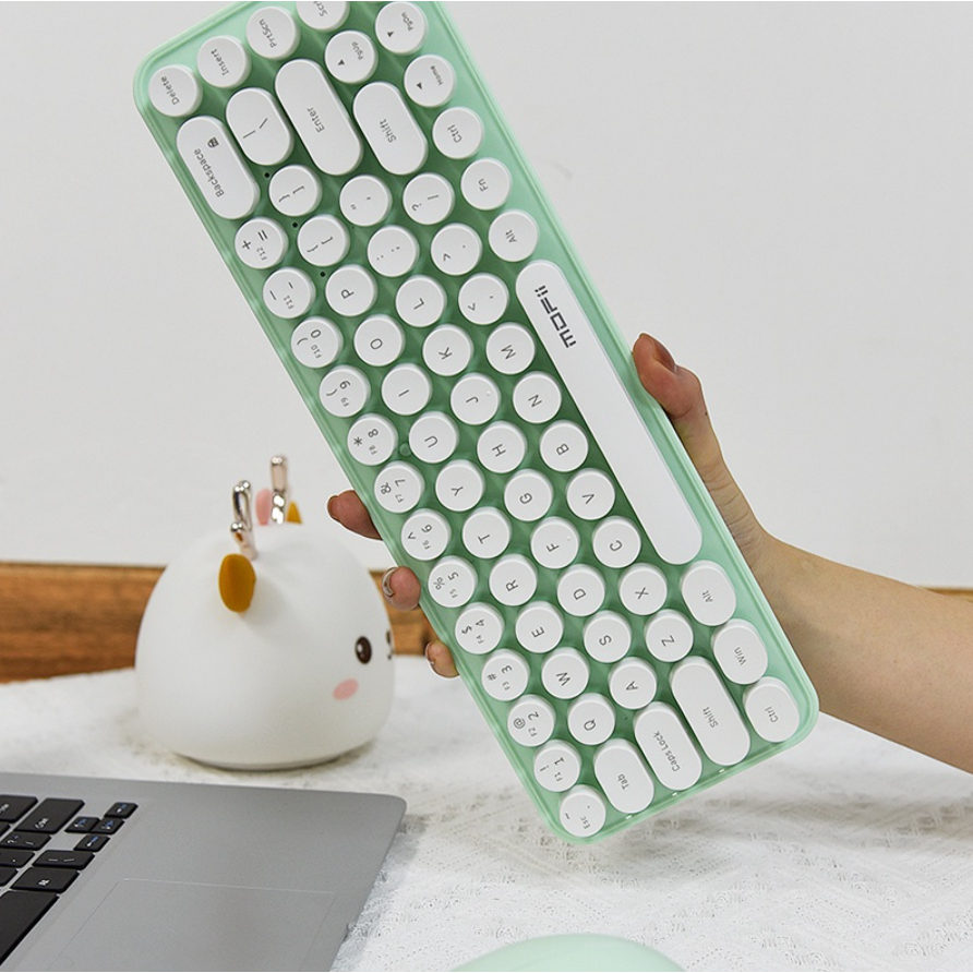 พร้อมส่งจากไทย ** แถมฟรีสติกเกอร์ไทยปุ่มกลม** ⚡️ ปุ่มเงียบ ⚡️ MOFii ...