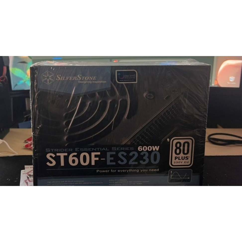 POWE SUPPLY: SILVERSTONE PSU 600W 80+ ของใหม่ | Shopee Thailand