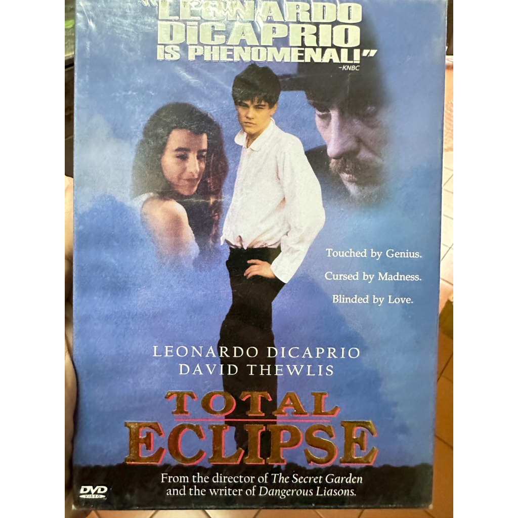 DVD ปกสวม : Total Eclipse (1995) " Leonardo DiCaprio, David Thewlis " | Shopee Thailand