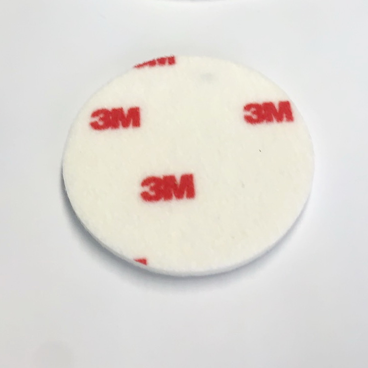 3m 9357 3นิ้ว 9358 5นิ้ว แผ่นขัดรอยขนแมวบนกระจกและคราบน้ำ White Felt ...