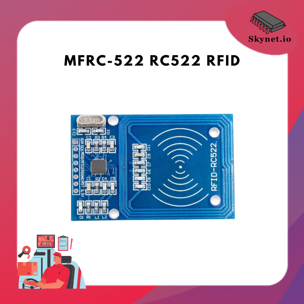MFRC-522 RC522 RFID RF IC card sensor module | Shopee Thailand