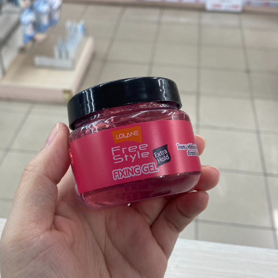 Lolane free style fixing gel 100 g - โลแลน ฟรีสไตล์ เจล เจลแต่งผม เจล ...