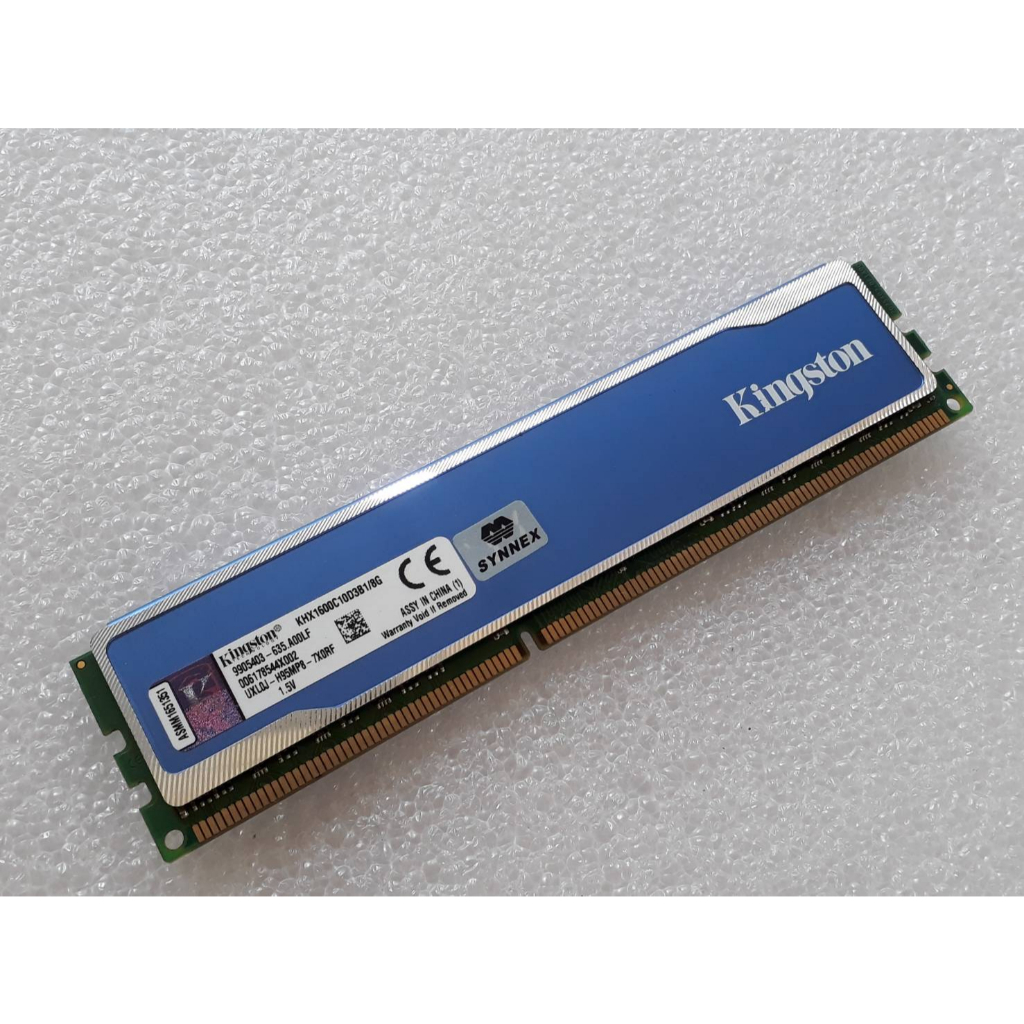 RAM Kingston Hyper-X BLU DDR3-Bus1600/8G สำหรับ PC มีประกัน JIB ...