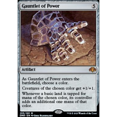 [MTG][Single][DMR] Gauntlet of Power ระดับ Mythic [ภาษาอังกฤษ] | Shopee ...