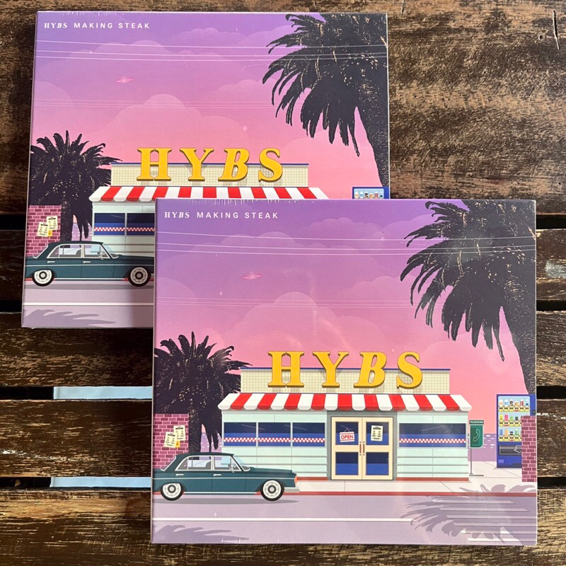 ‼️มีของพร้อมส่ง‼️1 CD ซีดีเพลง HYBS - Making Steak | Shopee Thailand