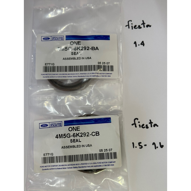 ซีลราวลิ้น Fiesta 1.4-1.5-1.6 | Shopee Thailand