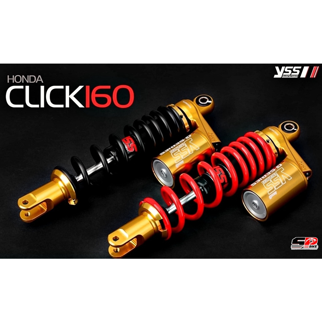โช้คอัพ YSS G-SERIES (GOLD-EDITION) สำหรับ HONDA Click 160 ปี 22 ส่งไว ...