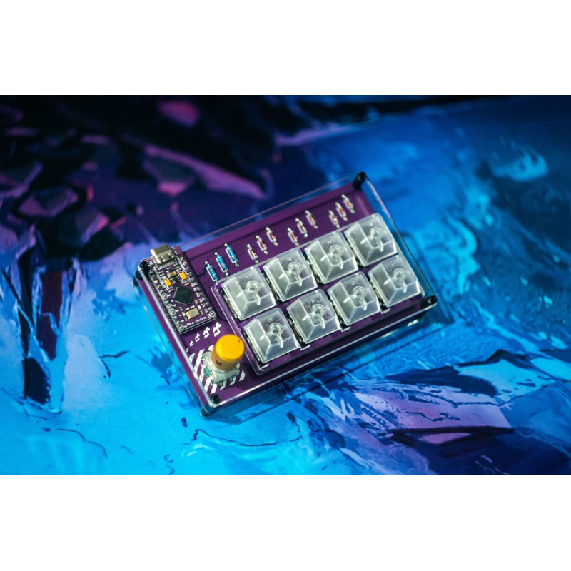 Custom Hotswap / Hot Swappable Macropad with Mechanical Keyboard ...