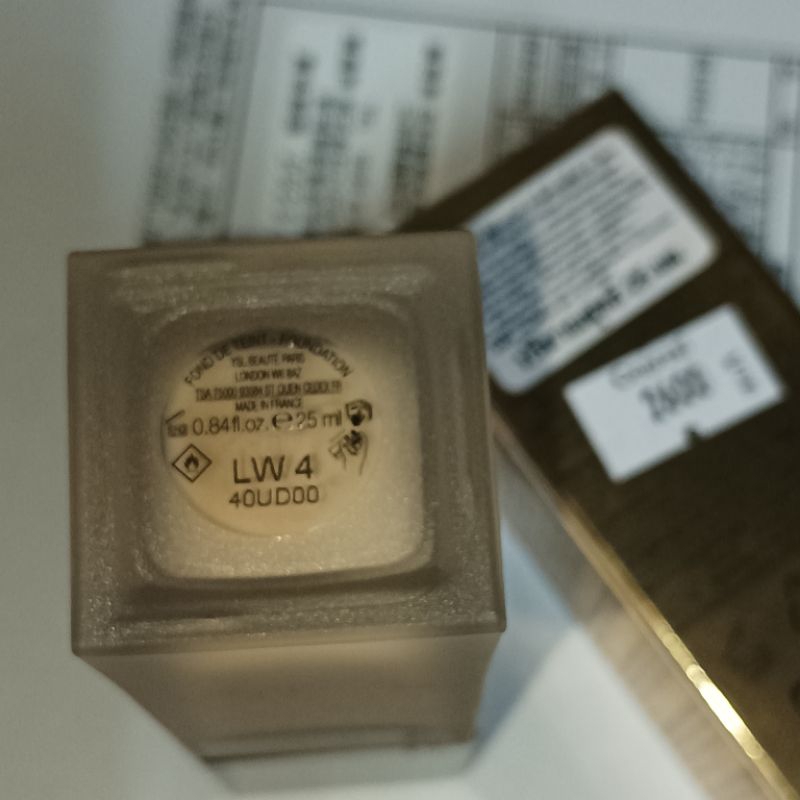 YSL Yves Saint Laurent All Hours Foundation MN1 LW4 SPF39 PA++++ 25 ML | Shopee Thailand