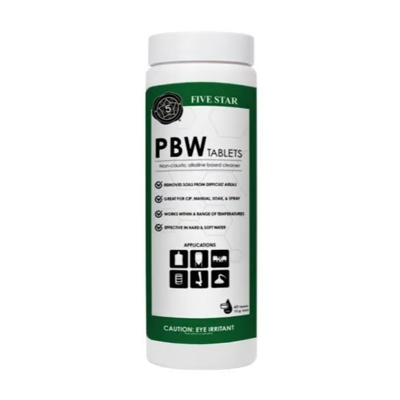 FIVE STAR – PBW Cleaner (40 tablets) | Shopee Thailand