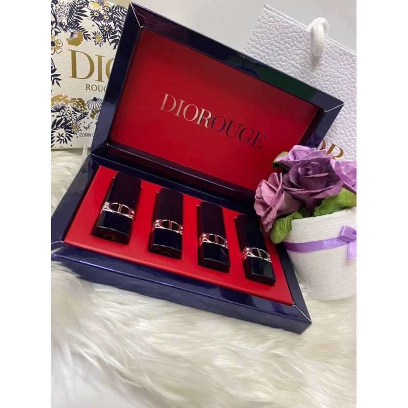 gift set lipstick dior rouge | Shopee Thailand