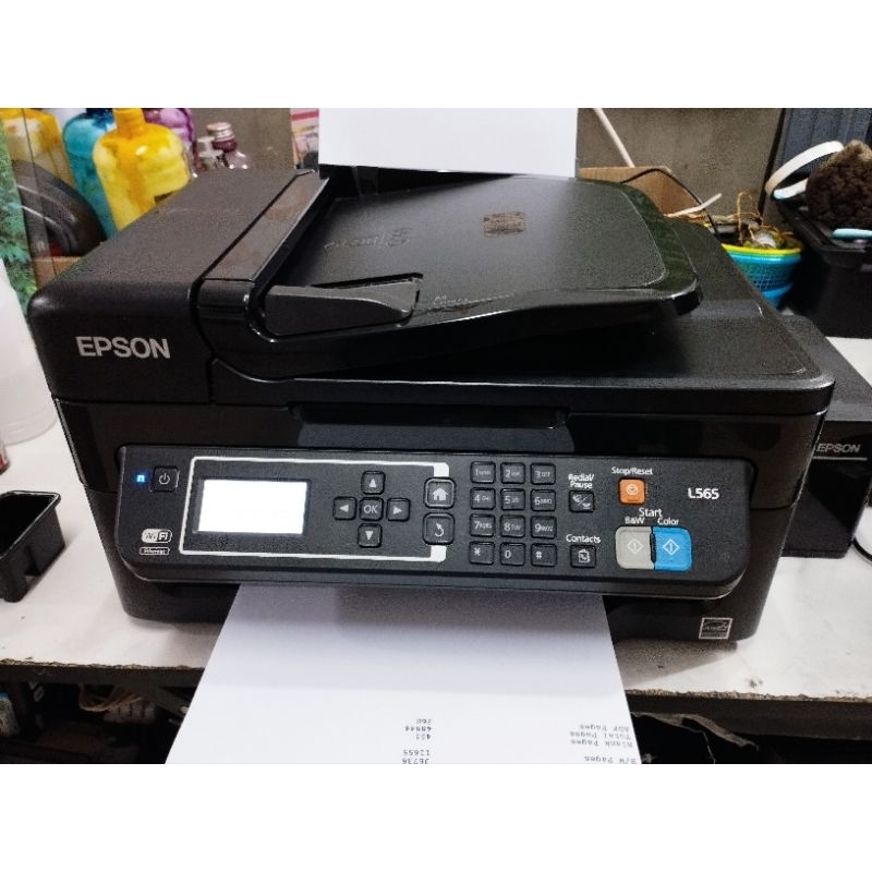 ปริ้นเตอร์ Epson L565 มาพร้อมฟังก์ชั่น Print / Copy / Scan/ Fax เชื่อม ...