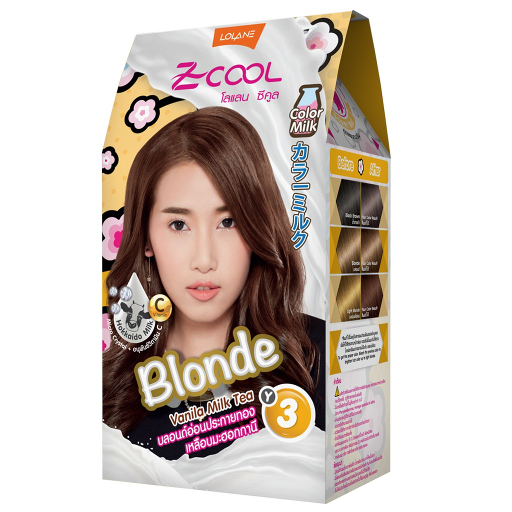 Lolane Z Cool Color Milk โลแลน ซีคูล คัลเลอร์ มิลค์ | Shopee Thailand