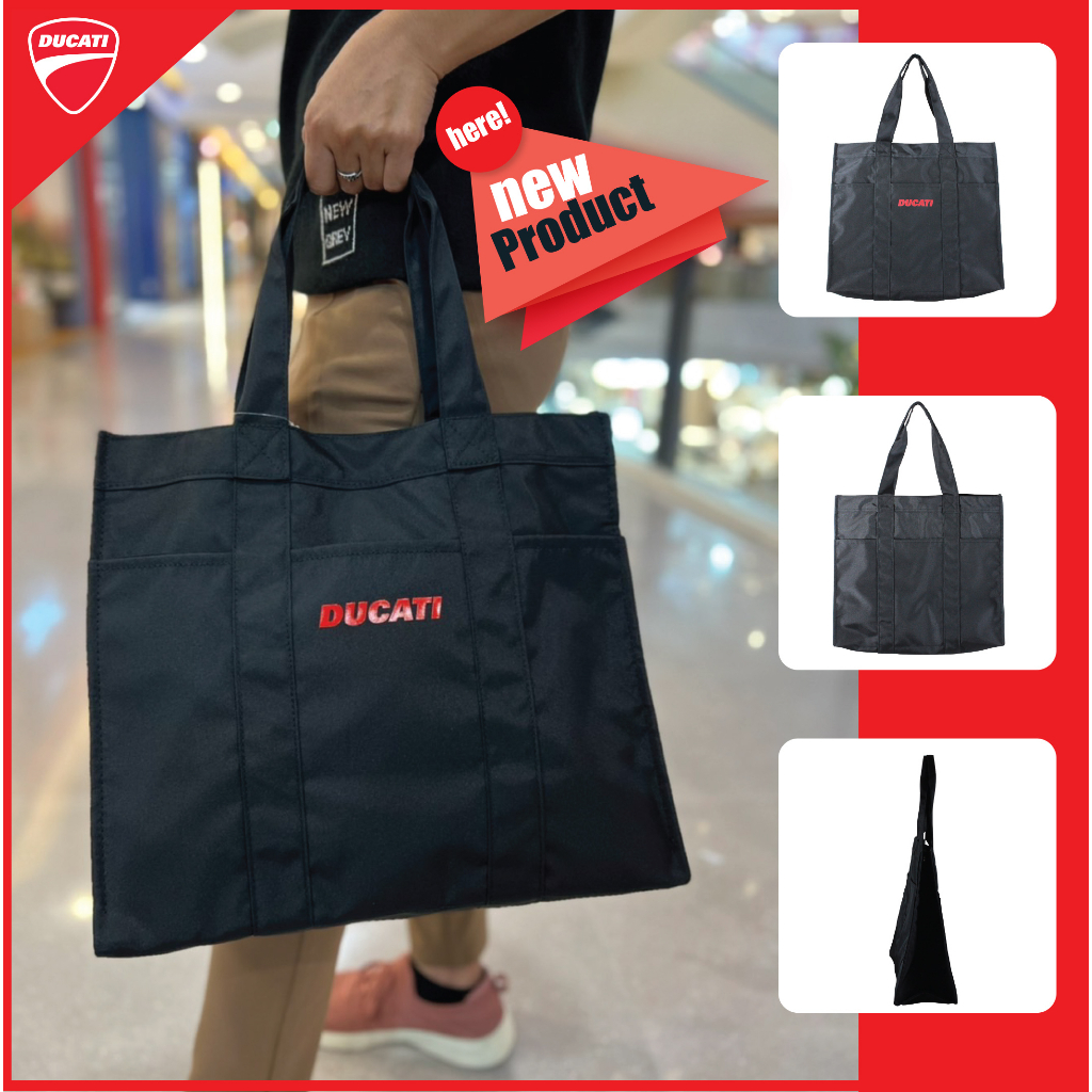 DUCATI Shopping Bag กระเป๋าดูคาติ DCT49 174 | Shopee Thailand