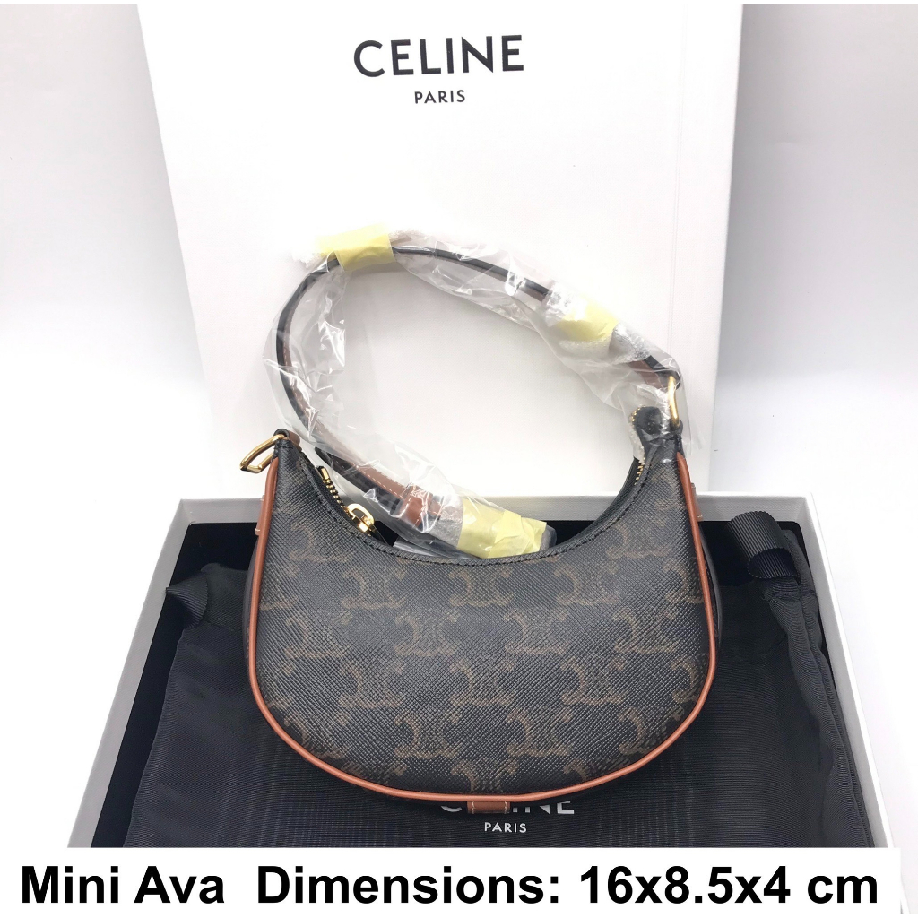 CELINE Mini Ava ของแท้ 100% [ส่งฟรี] | Shopee Thailand