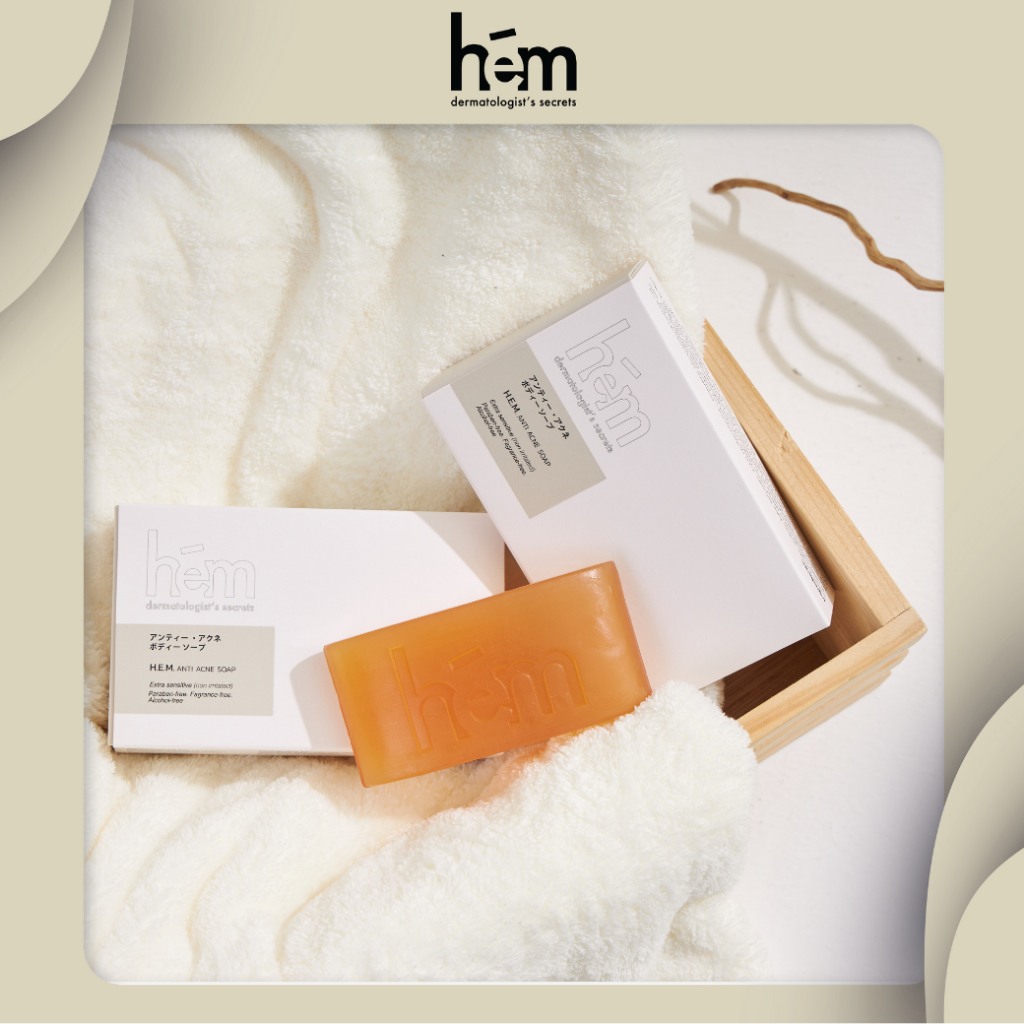 HEM Anti-Acne Soap 120g. เอช.อี.เอ็ม.แอนตี้ แอคเน่ ซอฟ 120กรัม | Shopee ...