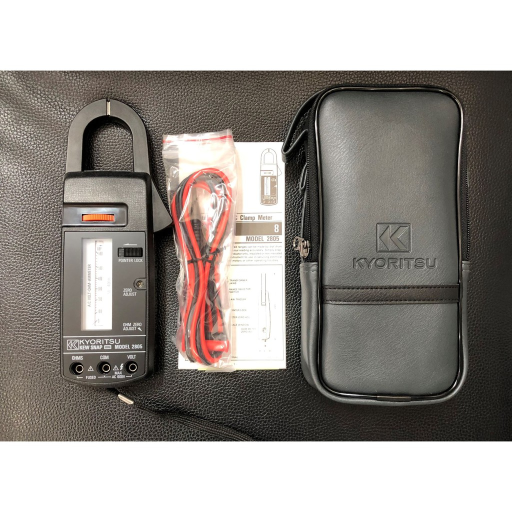 Kyoritsu 2805 clamp meter แคล้มป์มิเตอร์แบบเข็ม | Shopee Thailand