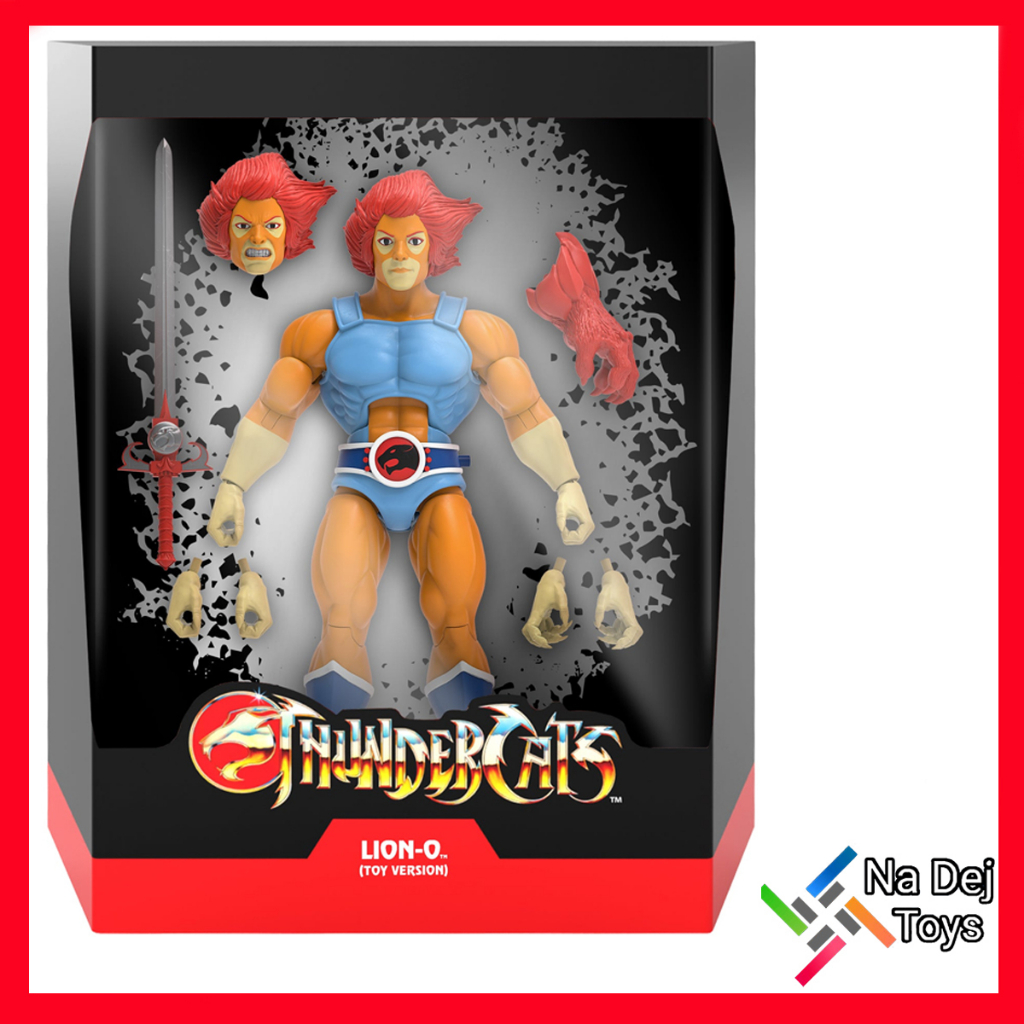 Thundercats Lion-O Super7 7"Figure ธันเดอร์แคทส์ ไลออน-โอ ซุปเปอร์ 7 ขนาด 7 นิ้ว ฟิกเกอร์ ...