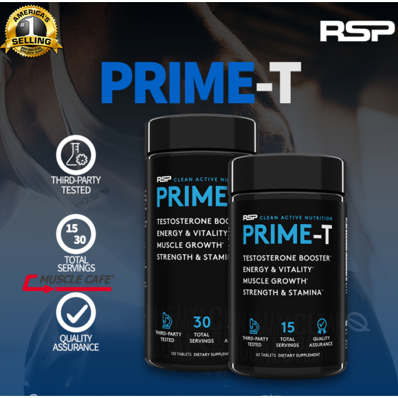 RSP Prime-T Testosterone Booster (มี2ขนาด) | Shopee Thailand