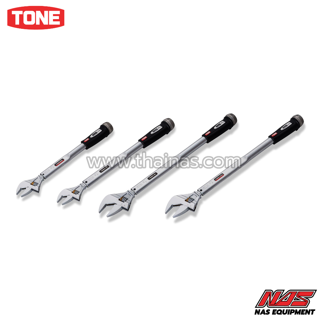 TONE Torque Wrench - Adjustable Type ประแจปอนด์ปากเลื่อน | TMWM SERIES ...