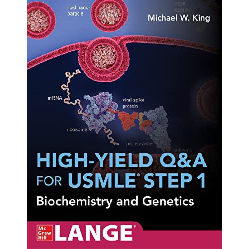 หนังสือ High-Yield Q&A Review for USMLE Step 1 Biochemistry & Genetics ...