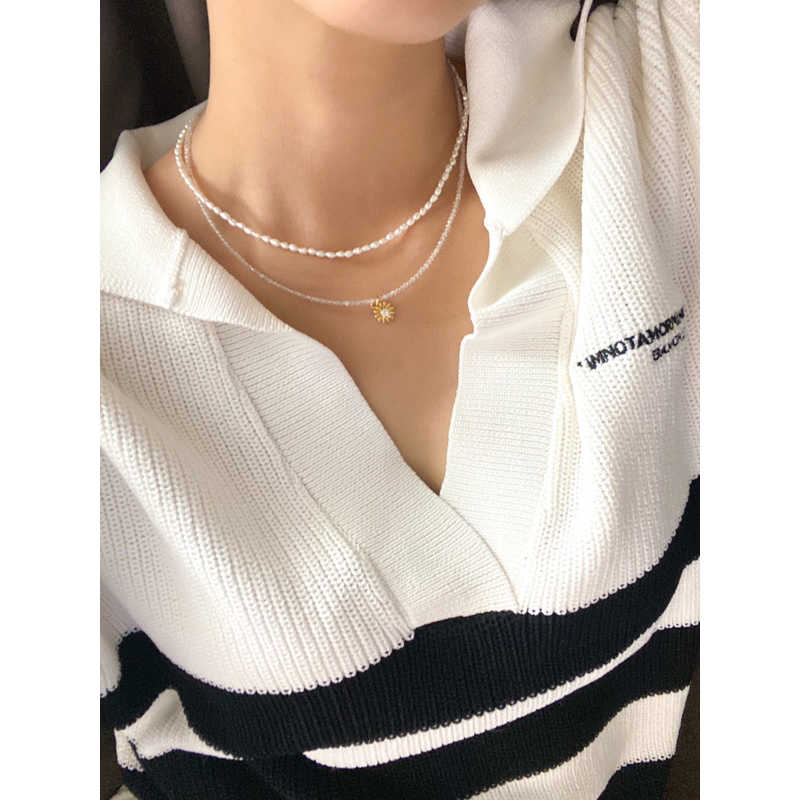 Valleydarley - สร้อยคอ 444 Daisy Pick Me Up (1เซ็ทมี 2 ชิ้น) | Shopee ...