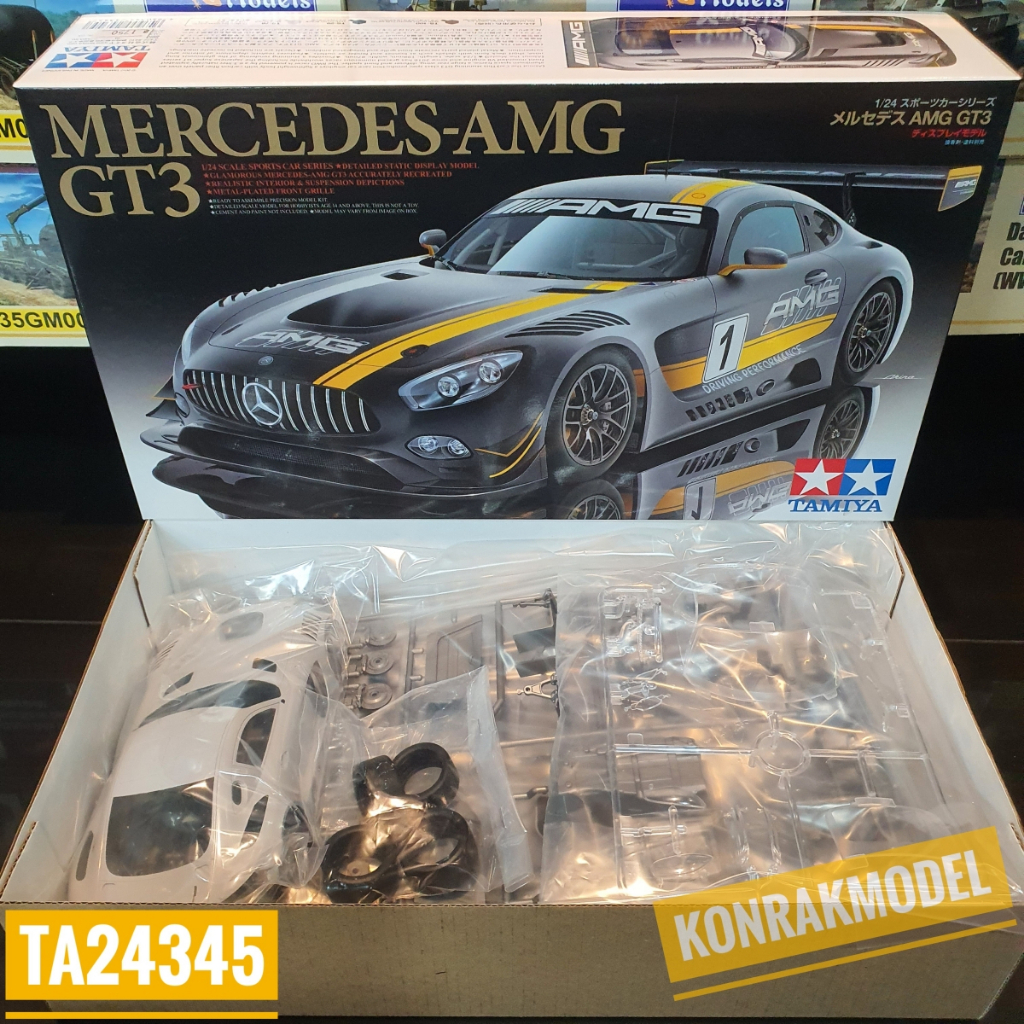 TAMIYA 24345 MERCEDES-AMG GT3[1/24] | Shopee Thailand