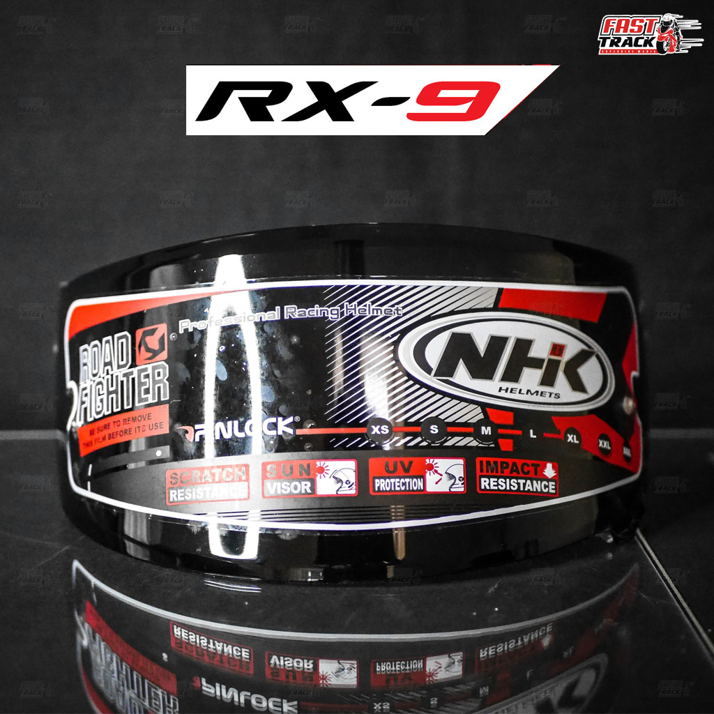 NHK VISOR ชิวหน้าหมวกกันน็อค รุ่น S1GP PRO เเละ รุ่น RX-9 และ K5R ...