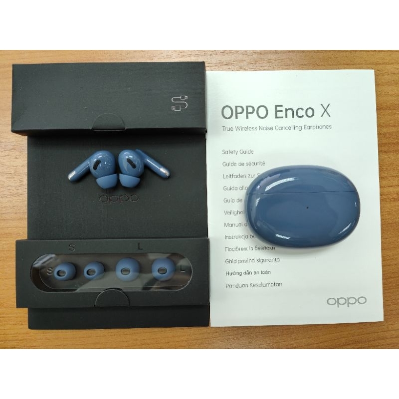 OPPO ENCO X สภาพ100% ยังไม่เคยใช้ ไม่มีแม้แต่รอยขนแมว | Shopee Thailand