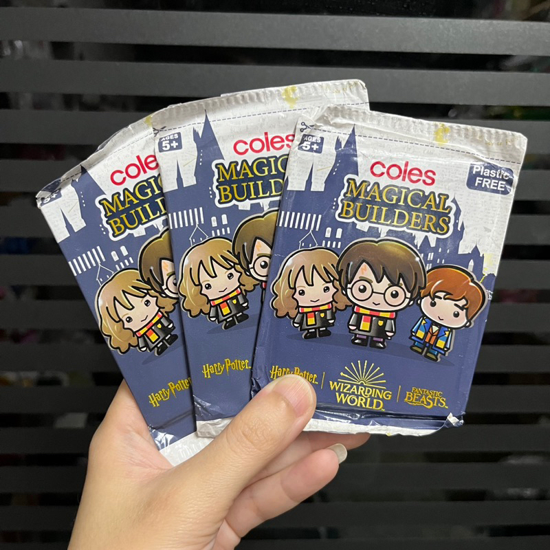 Coles Magical Builders: Harry Potter ซองสุ่ม ตัวต่อกระดาษ แฮร์รี่ ...
