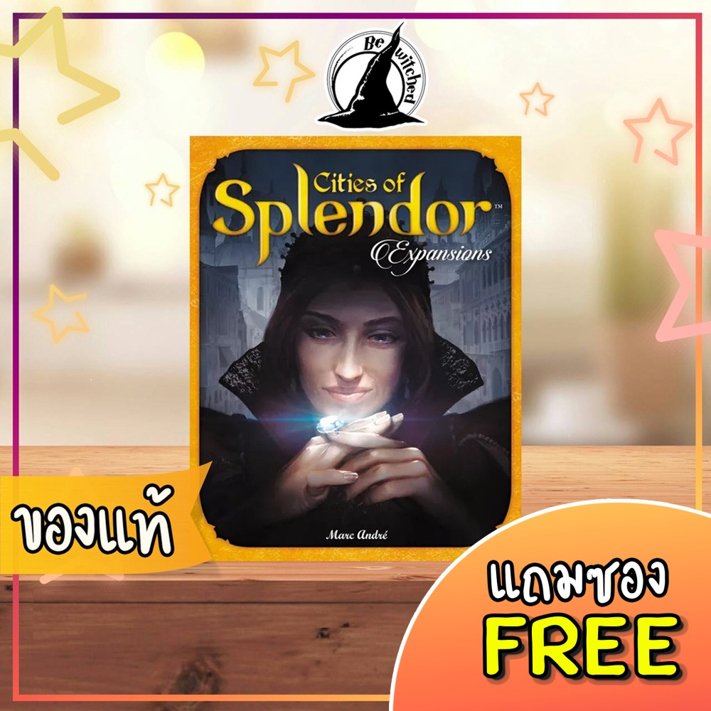 Splendor / Cities of Splendor Board Game แถมซองใส่การ์ด [SP90 / SP30 ...