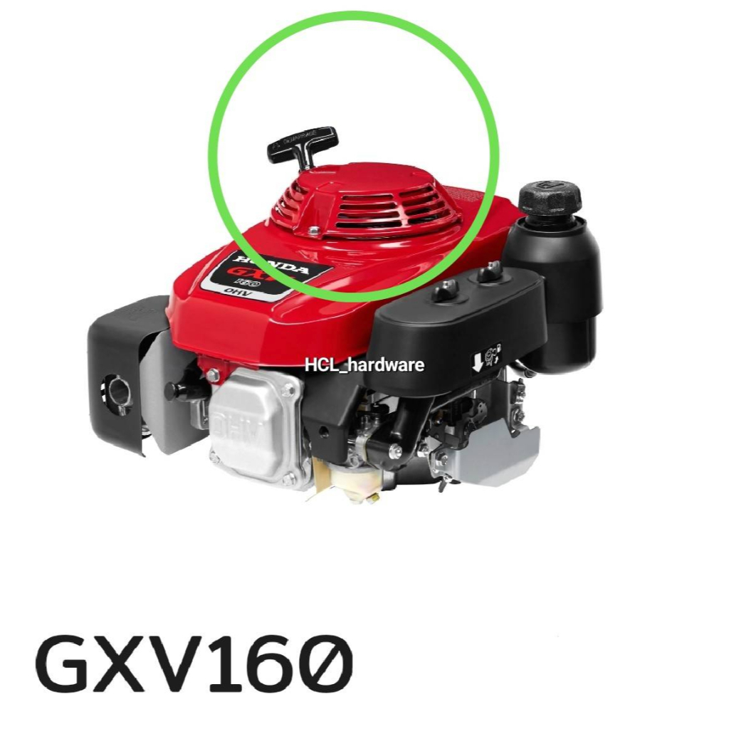 ชุดกระตุกติดเครื่องยนต์ GXV160 Honda ชุดสตาร์ท ฮอนด้า ของแท้ ชุดรีคอยส์สตาร์ท รถตัดหญ้าแบบ 4 ล้อ ...