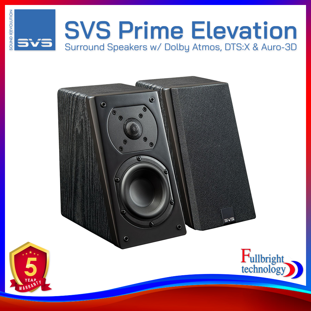 SVS Prime Elevation Surround Speakers with Dolby Atmos, DTS:X & Auro-3D Warranty 5 years ...