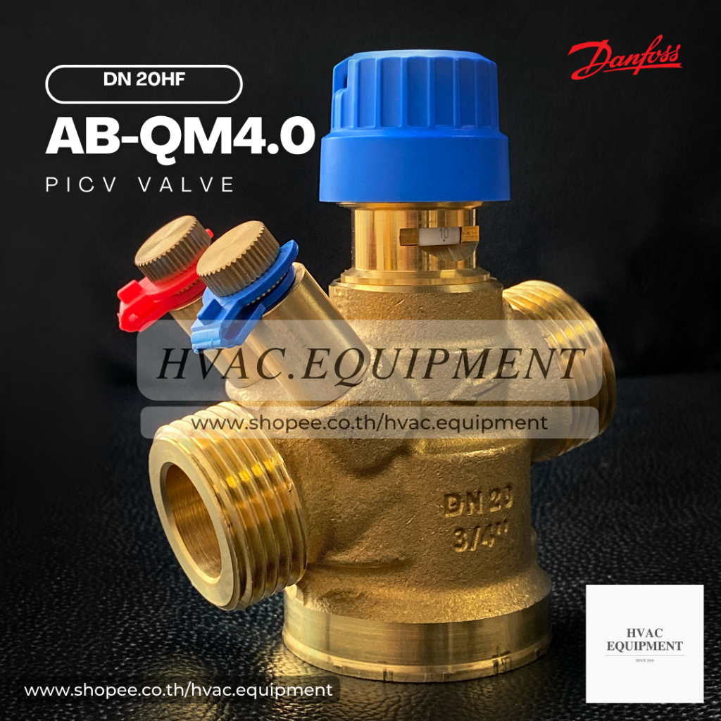 Pressure Independent Control Valve (PICV) รุ่น AB-QM 4.0 threaded ...