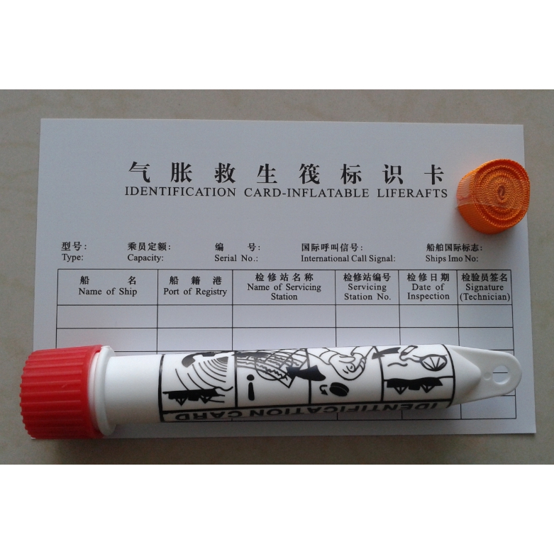 Identification Card Tube for Liferafts | Shopee Thailand